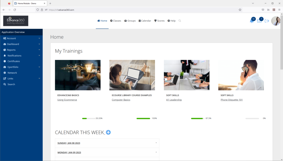 Higher Education LMS by Edvance360 | Learning that Works